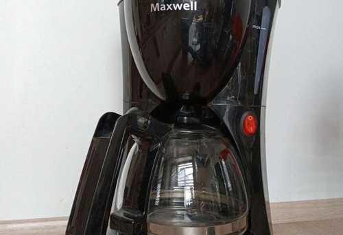 Кофеварка Maxwell MW-1651 BK