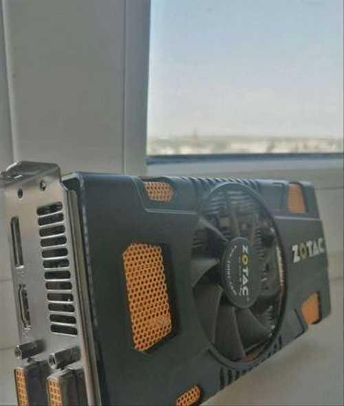 Видеокарта gtx 550 ti zotac