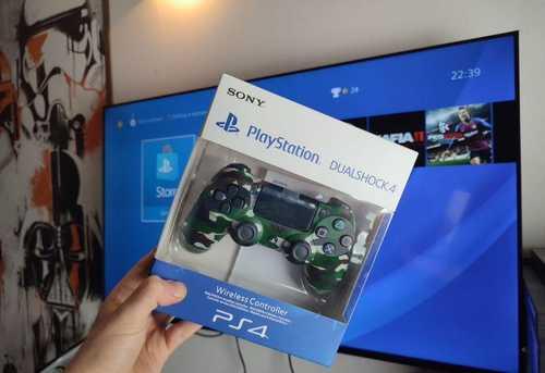 Джойстик ps4 камуфляж