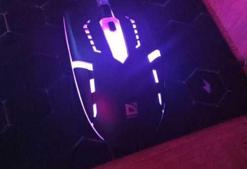Игровая мышь с подсветкой проводная