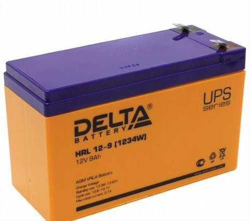 Батарея Delta HRL 12-9 (12-34W) 12V 9Ah #91420