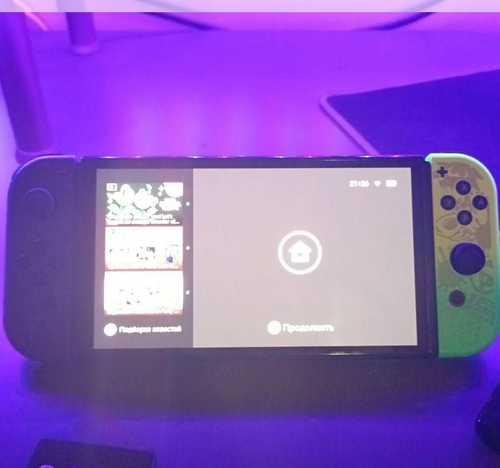 Портативная игровая приставка nintendo switch oled