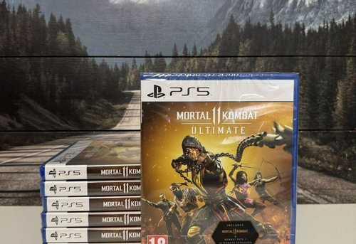 Mortal kombat 11 ultimate PS5 новые диски