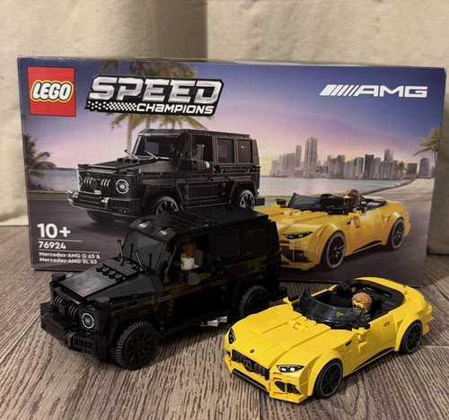 Lego speed champions mercedes g63 sl63 76924