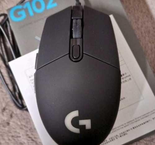 Игровая мышь logitech g102 lightsync