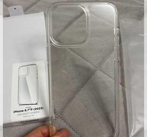 Чехол на iPhone 14 pro max spigen тпу