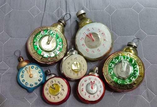Елочные игрушки СССР. Часы