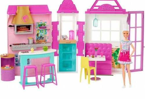 Набор игровой Barbie Гриль-ресторан с куклой HBB91