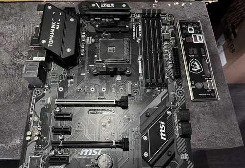 Материнская плата msi tomahawk max b450