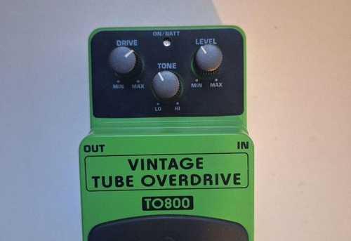 Гитарная педаль vintage tube overdrive