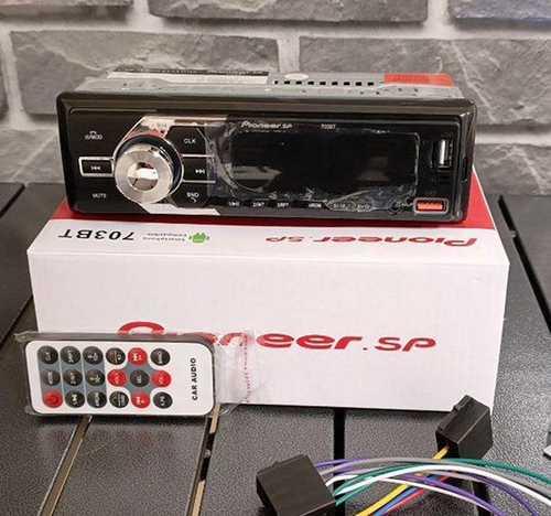 Магнитола Pioneer 1DIN 12в с bluetooth