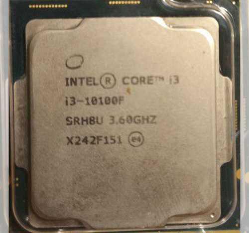 Процессор lga 1200 intel core i3 10100f