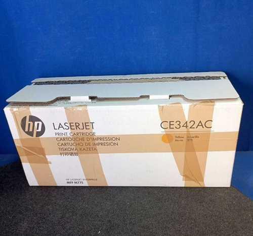 Оригинальный картридж HP CE342AC новый