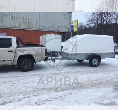 Прицеп с крышкой мзса 817717.025 Н1500.OFF-road