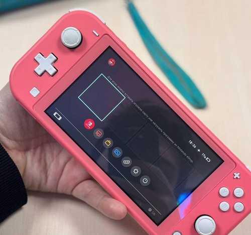 Nintendo switch lite прошитая бу