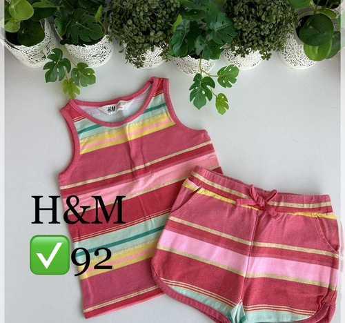 H&M 92 костюм/комплект летний