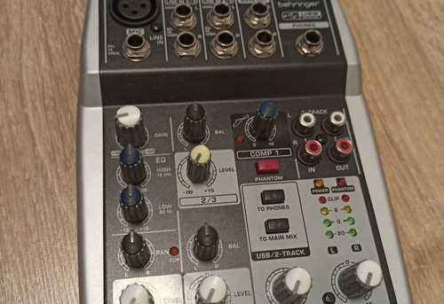 Behringer xenyx q502usb