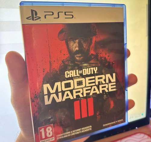 Call of Duty modern warfare 3 ps5 диск