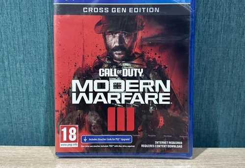 Игра Call of duty Modern Warfare 3. PS4 Диск