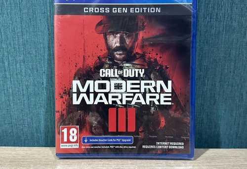 Игра Call of duty Modern Warfare 3. PS4 Диск