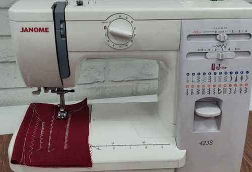 Швейная машинка б /у janome 423 s