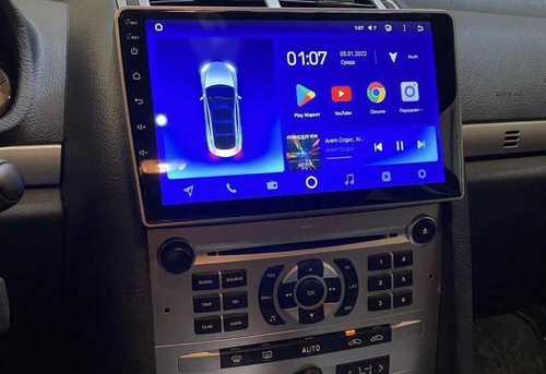 Android магнитола peugeot 407