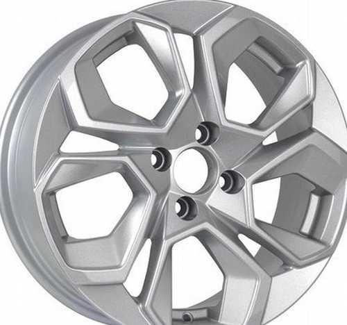 KDW KD1620 : 6,5x16 4*100 Et:45 Dia:60,1 Silver Painted