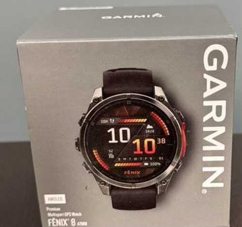 Garmin Fenix 8 47mm Amoled Slate Gray