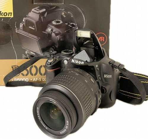 Зеркальный фотоаппарат Nikon D5000 18-55 VR Kit