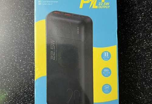 Power Bank 20000 mah с быстрой зарядкой