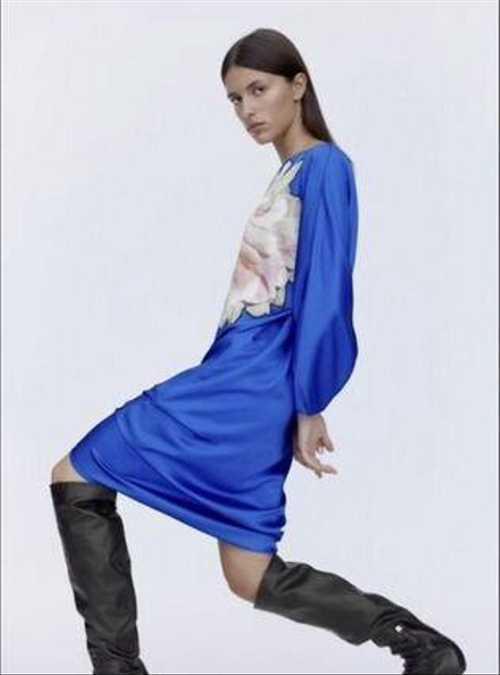 Сапоги ботфорты zara 38