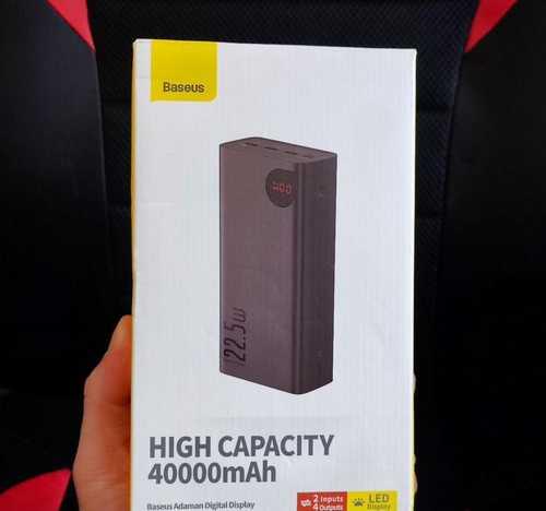 Powerbank Baseus 40000 mAh, 22.5W