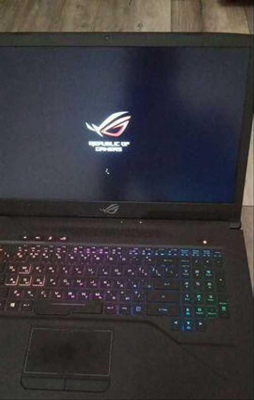 Игровой ноутбук asus rog GL 703GM E5236