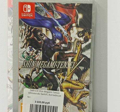 Switch Shin Megami Tensei V Nintendo Switch, Англи