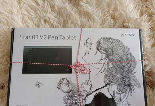 Плашет графический XP- PEN star 03 v2 pen tablet