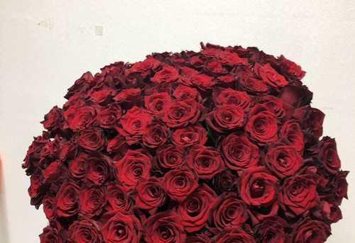 Цветы букеты 101 роза/Доставка