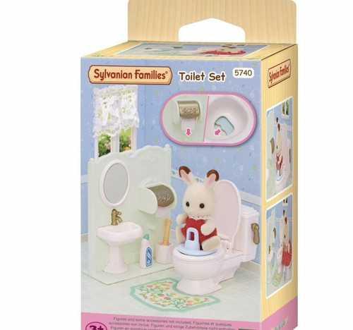 Новый Набор Sylvanian Families Туалетный набор 574