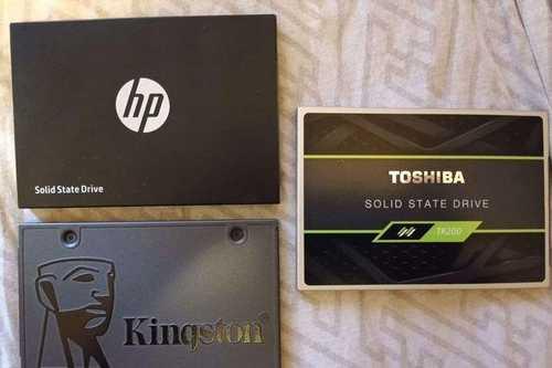 Ssd диск HP, Toshiba, Kingston (250gb,240gb,120gb)