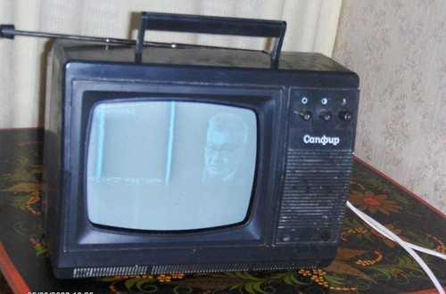 Переносной телевизор Сапфир СССР