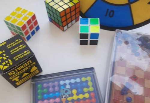 Кубик рубика, головоломки, шахматы, твистер