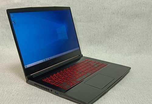 Игровой ноутбук 15.6" MSI GF63 Thin 9SCSR-898XRU, 756 ГБ, Core i5-9300H, RAM 8 ГБ, GeForce GTX 1650 Ti 4 ГБ