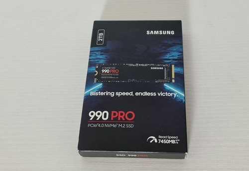 Новый SSD samsung 990 pro, 2TB