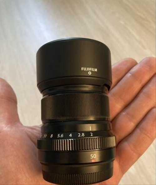 Объектив fujinon XF50mmF2 R WR