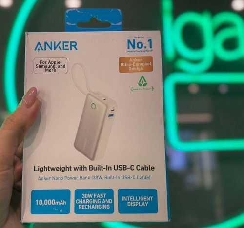 Anker 533 Nano Power Bank 30W USB-C White