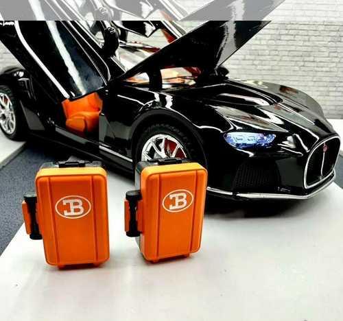 Металлическая машинка Bugatti Atlantic 1:24