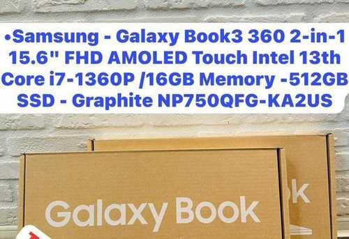 Samsung GalaxyBook 3 360,i7/16/512/amoled