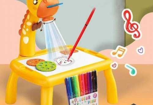 Развивающие игрушки,столик для рисования