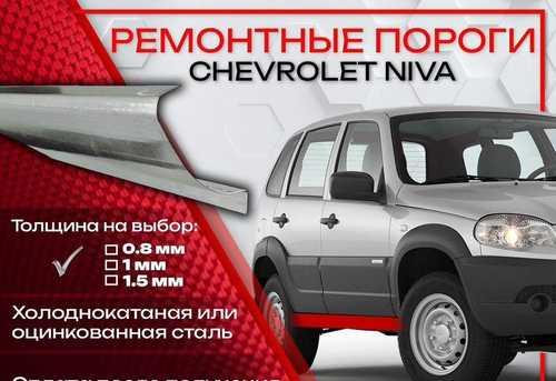 Ремонтные пороги на Chevrolet Niva