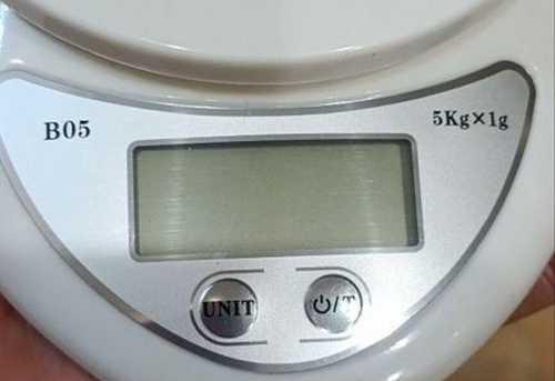 Весы кухонные электронные