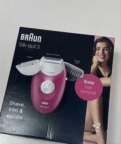 Эпилятор Braun 3410 Silk-epil 3 Legs & body